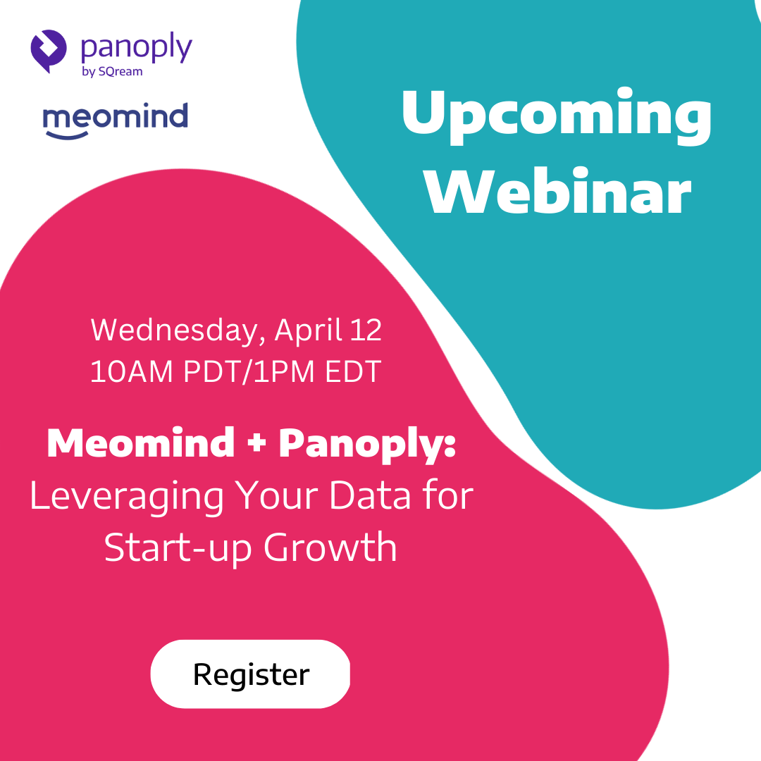 Meomind + Panoply: Leveraging Your Data for Startup Growth